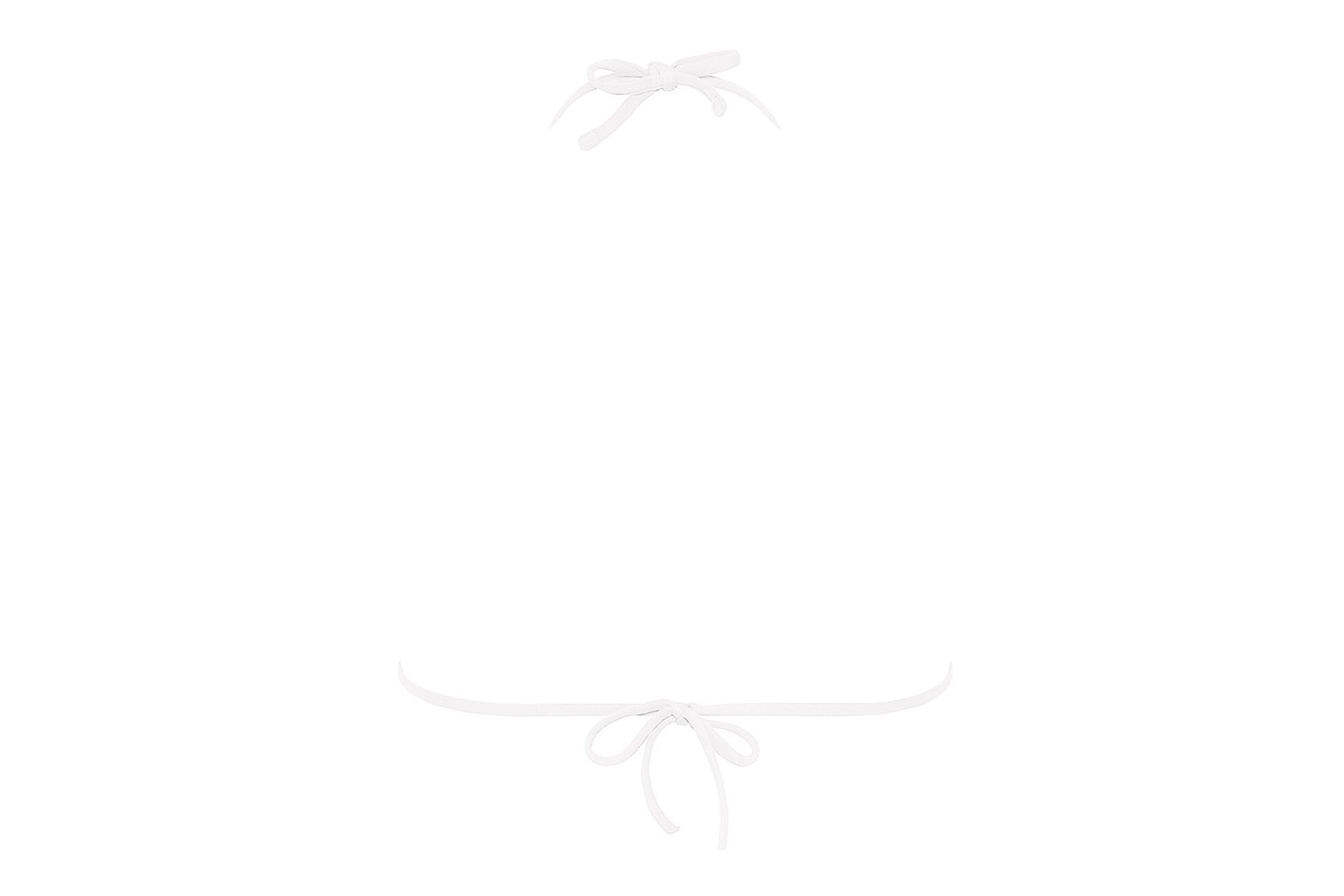 Mouna Petit triangle BLANC N | ERES