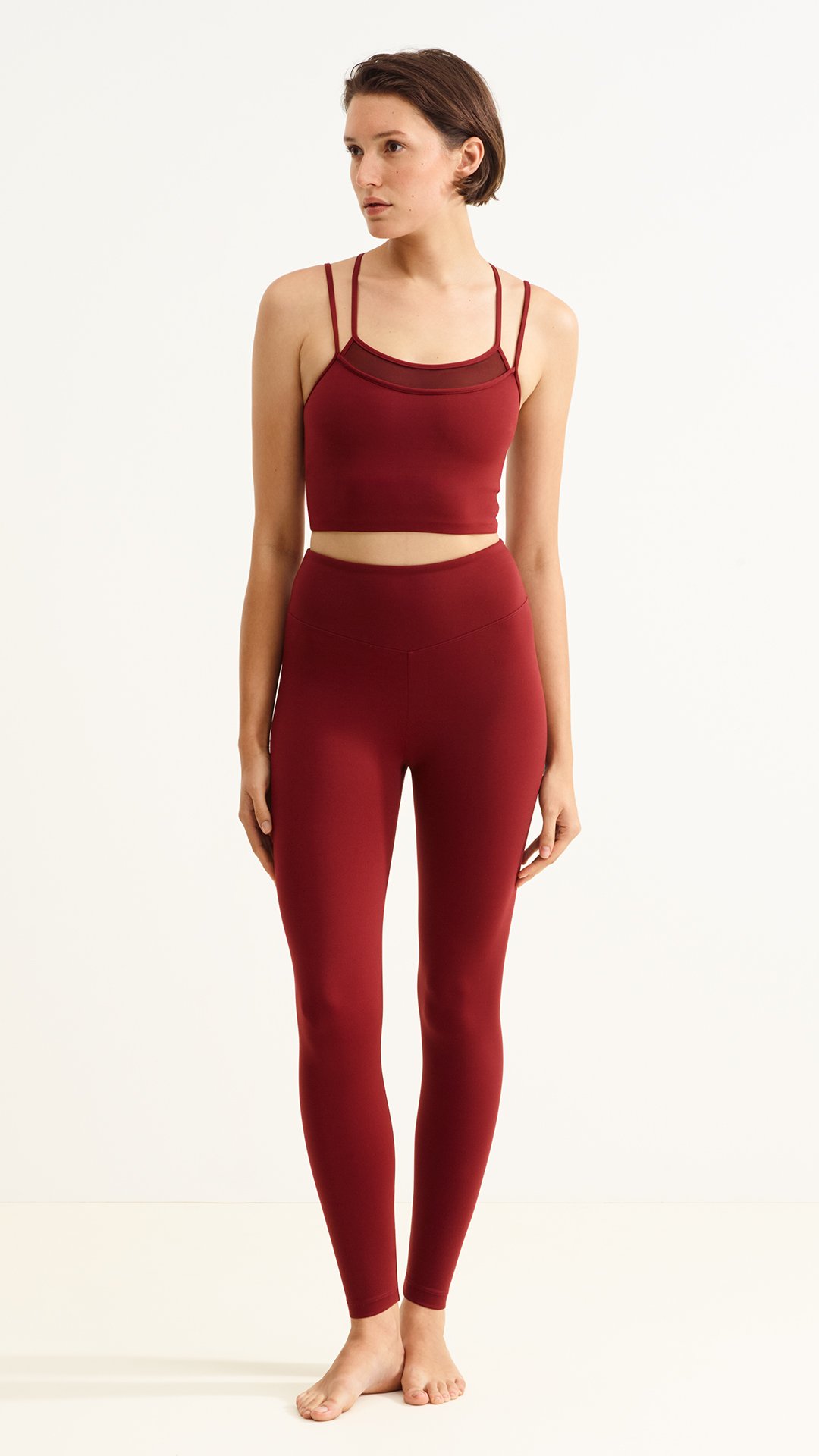 Cooper Crop top bra Rust rio | ERES